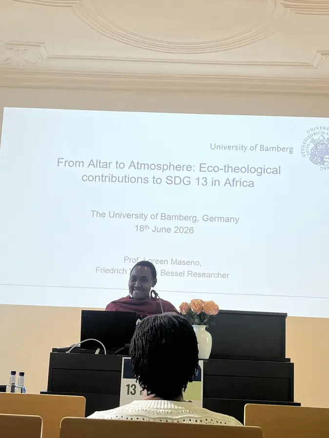 Vortrag von Prof. Dr. Loreen Maseno in Bamberg - Alttestamentliche ...