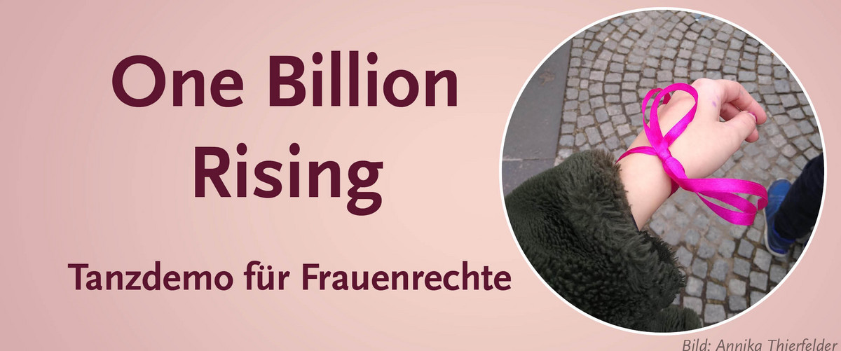 One Billion Rising - Tanzdemo in Bamberg - Beauftragte der Universität ...
