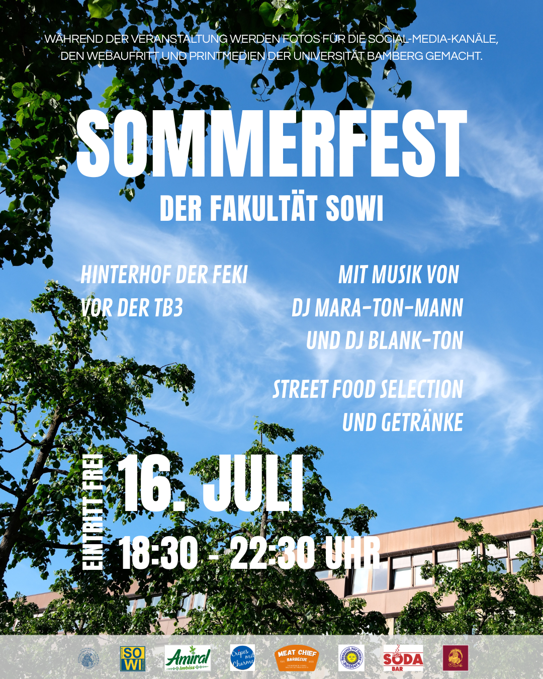 Sommerfest der Fakultät SoWi am 16. Juli 2025 - Digitale ...