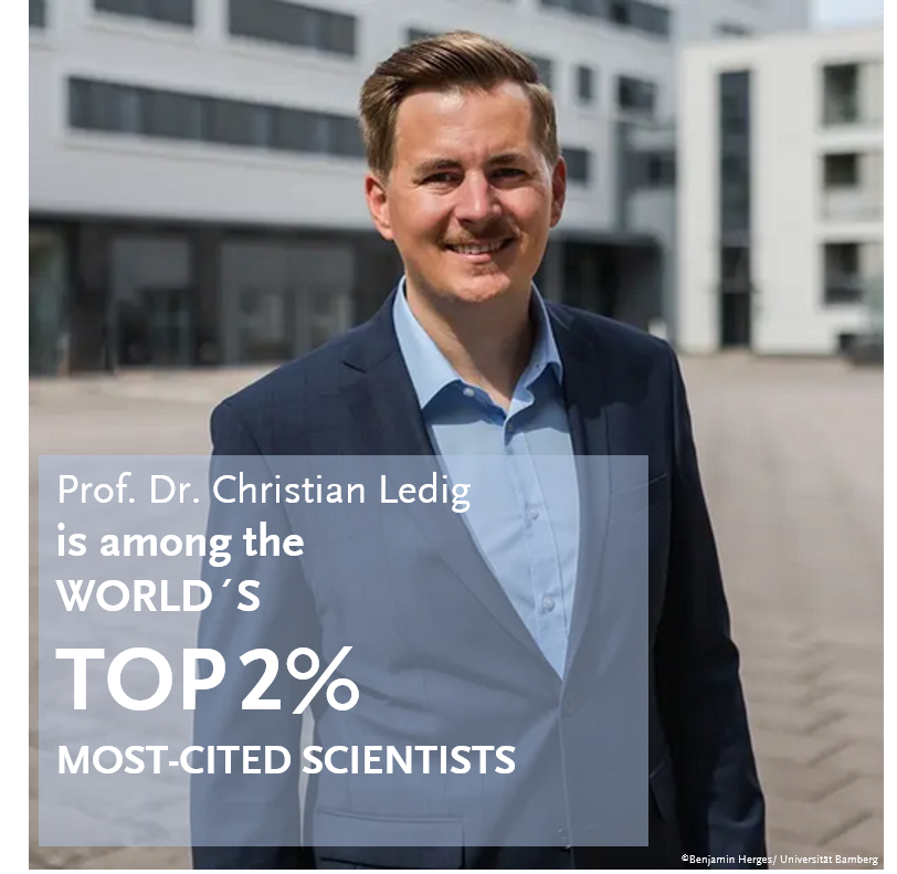 Prof. Dr. Christian Ledig is ranked among the top 2% of the most-cited ...